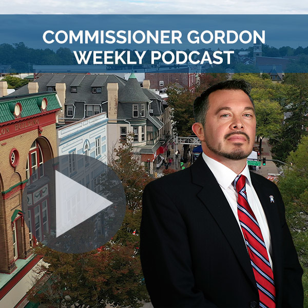 Commissioner Gordon Delivers the Weekly Podcast