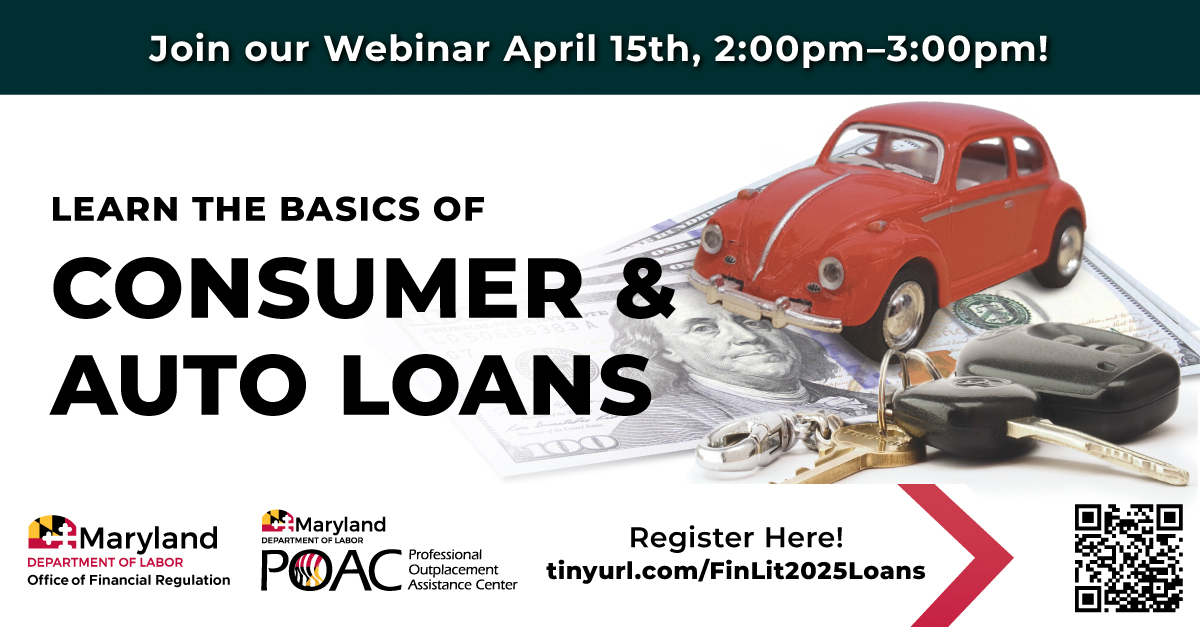 REMINDER! April 15th is our FREE "Learn the Basics of Consumer & Auto ...