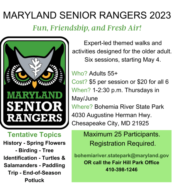 Bohemia River State Park: May 2023