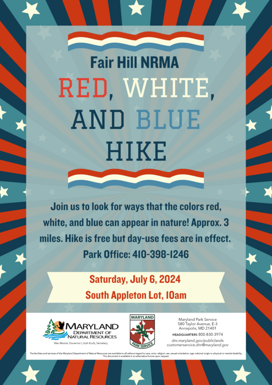 July 2024 News and Events: Fair Hill NRMA and Bohemia River State Park