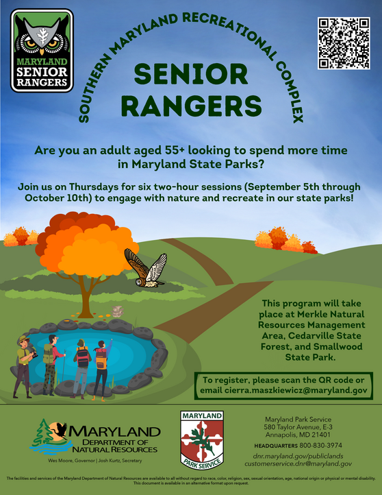 Join us for Senior Rangers this Fall!