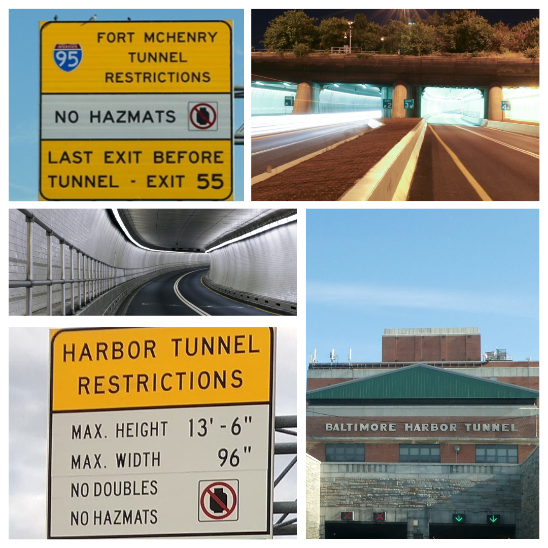 Reminder: I-95 & I-895 Tunnel Restrictions