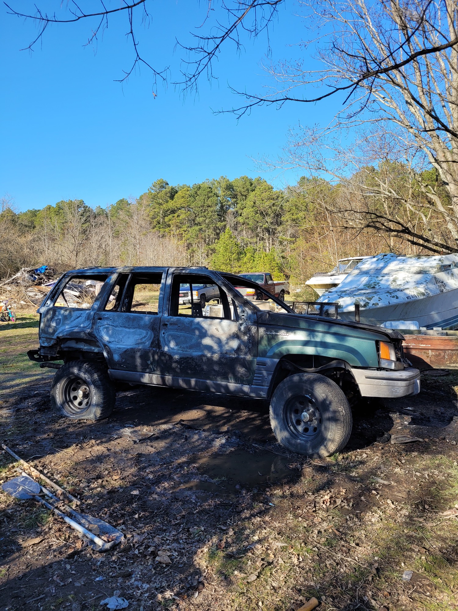 NOI 02/27/2022 Talbot Vehicle Fire Bruceville Road Trappe