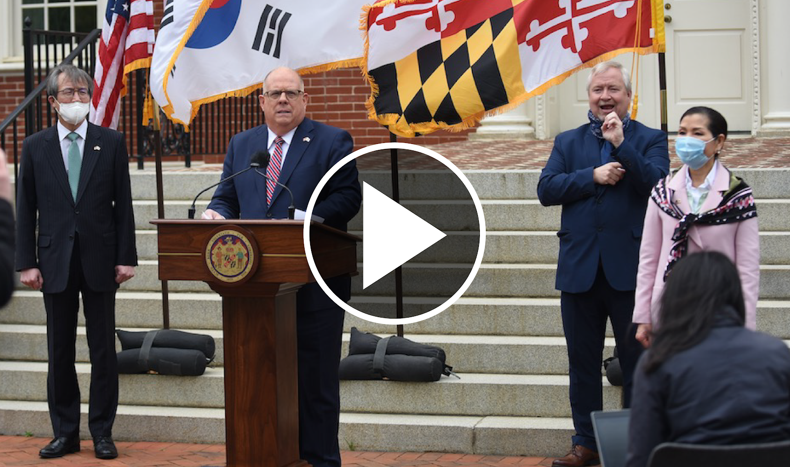 Full Remarks: Governor Hogan Announces State of Maryland Acquires ...