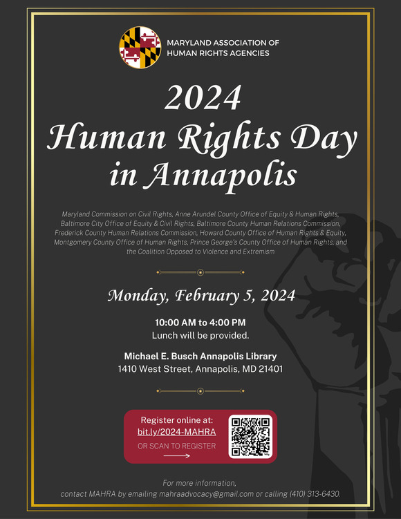 2024 Human Rights Day in Annapolis