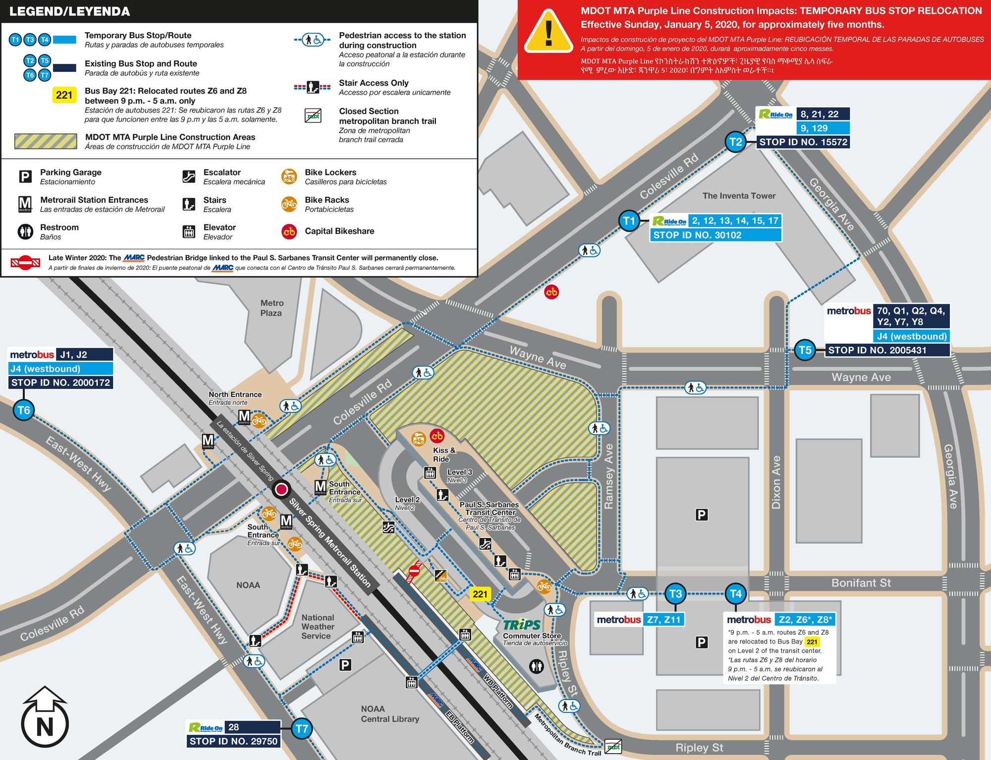 Purple Line and Capital Crescent Trail Construction to Necessitate ...