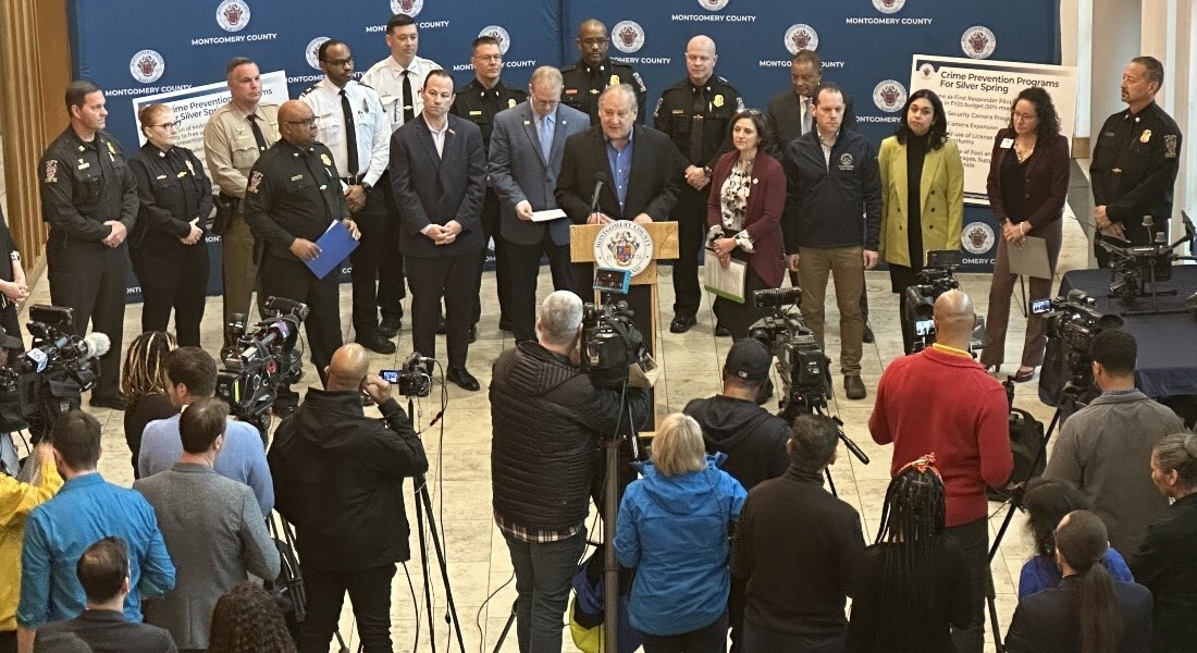 Montgomery County Executive Elrich, County Council Vice President ...