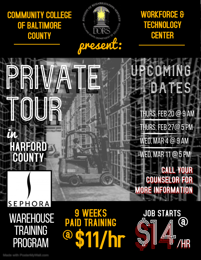 Sephora Warehouse Training Program Private Tour