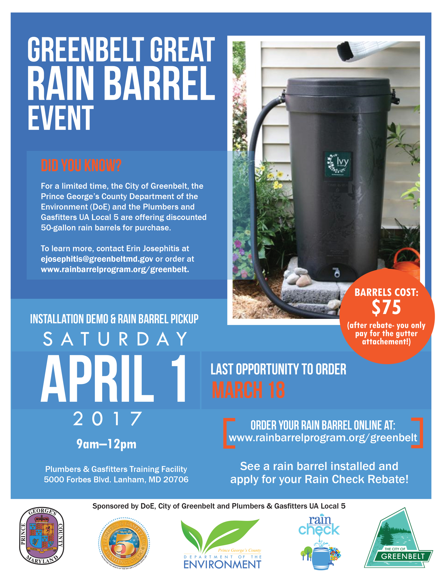 The Great Rain Barrel Event