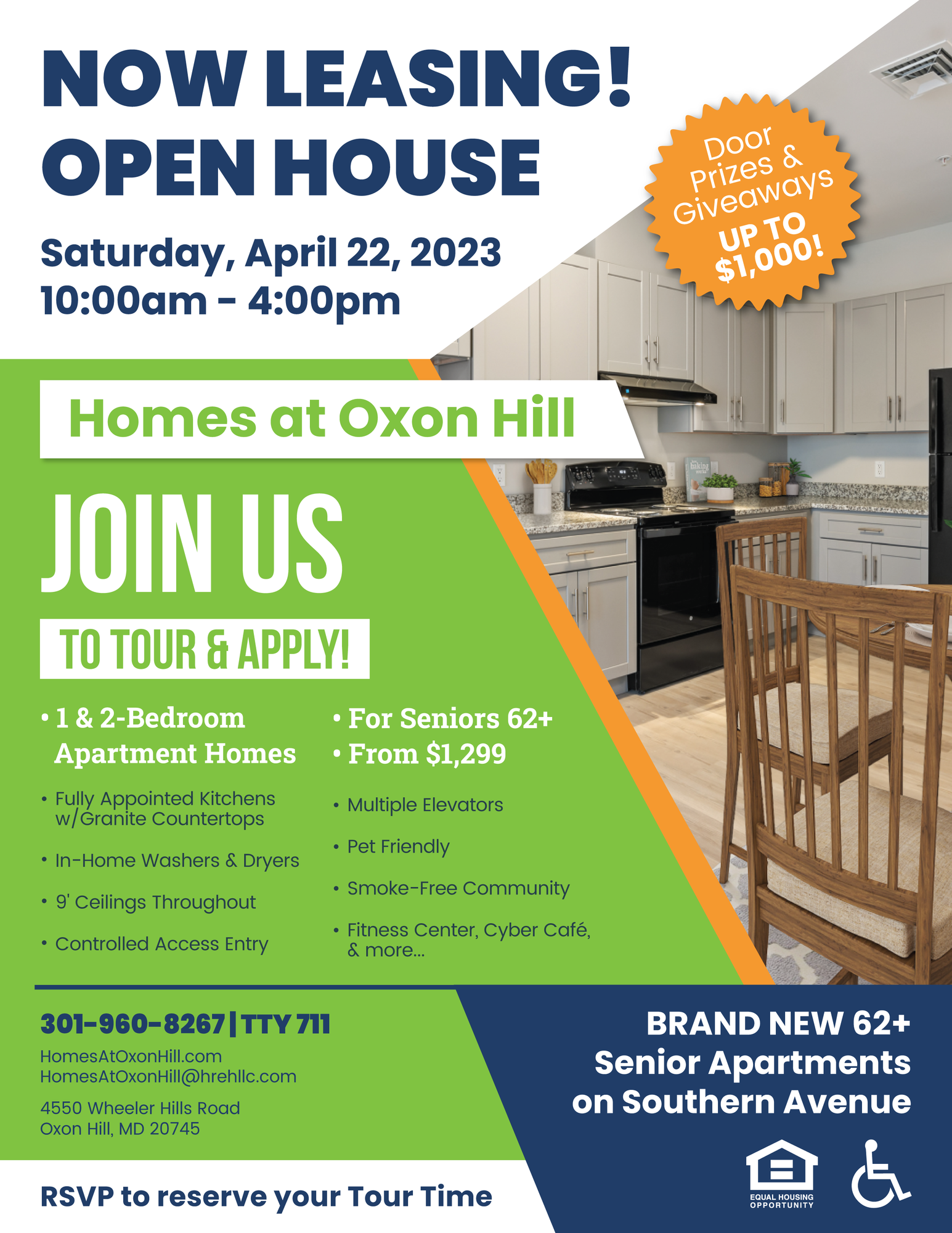 SENIOR AFFORDABLE HOUSING TO OPEN IN OXON HILL