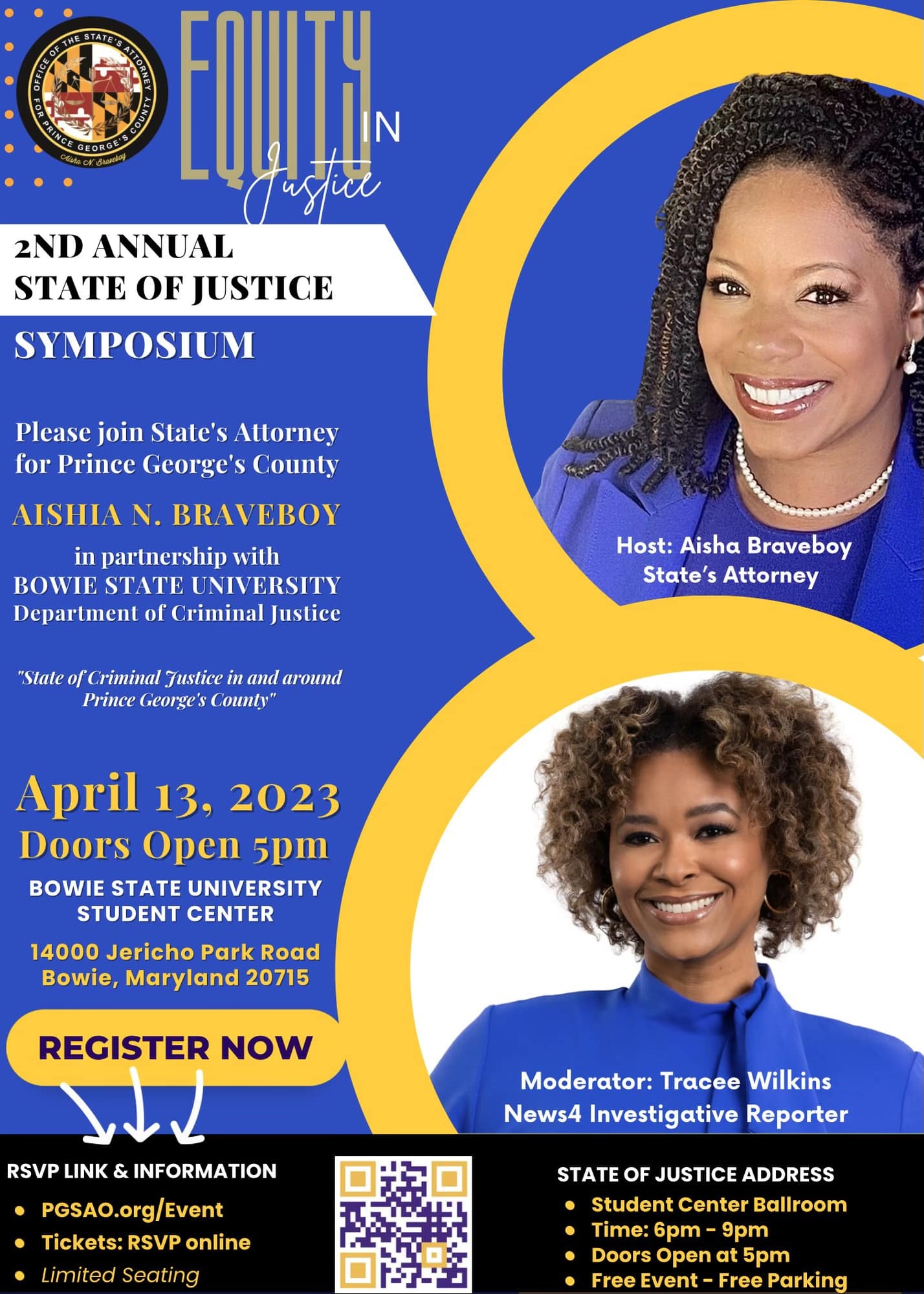 Countdown to the 2nd Annual State of Justice Symposium Tomorrow!