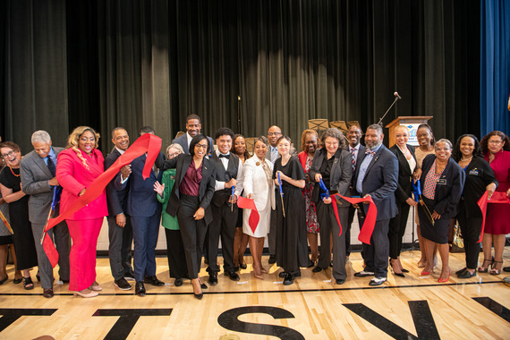 Cutting the Ribbon on Five New Schools