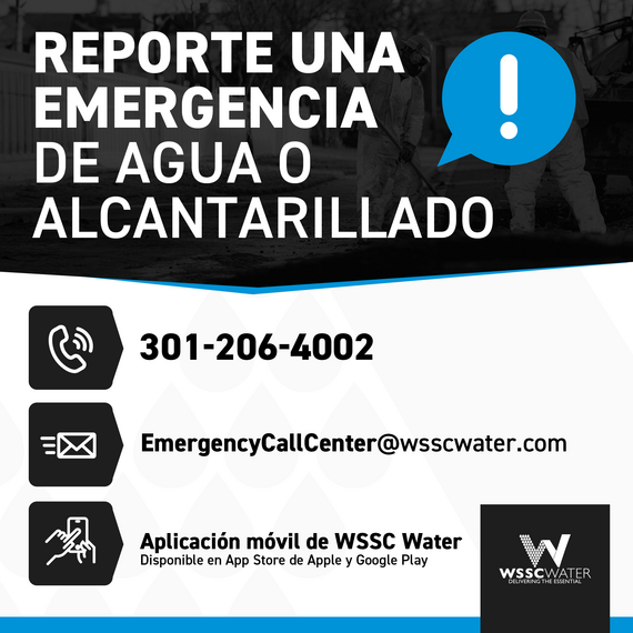 IMPORTANT: WSSC Water Essential Water Use Only Request