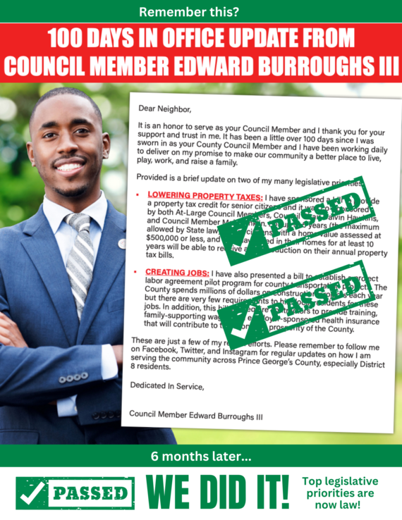Council Member Edward Burroughs III|District 8 Newsletter