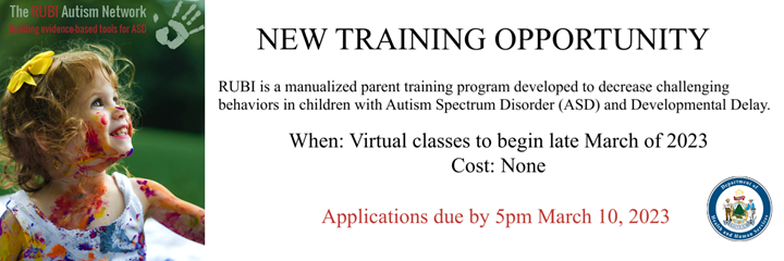 RUBI Training Opportunity