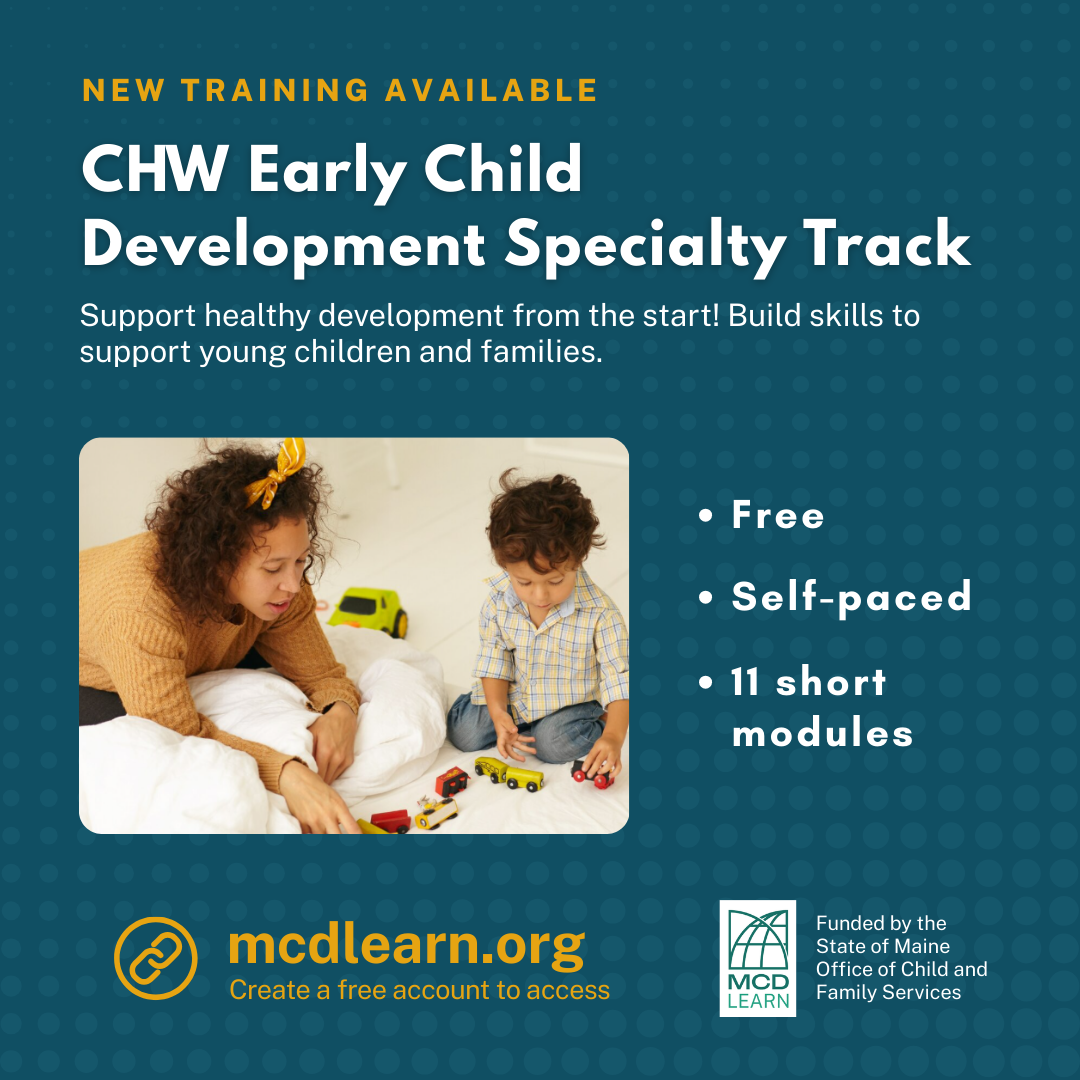 CHW Specialty Track Training Series