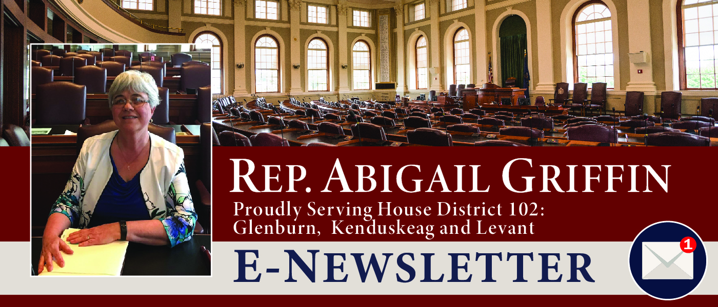 State News Update from Representative Abigail Griffin
