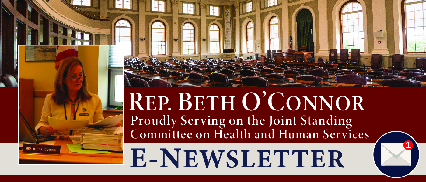 📝 E-Newsletter from Representative Beth O'Connor