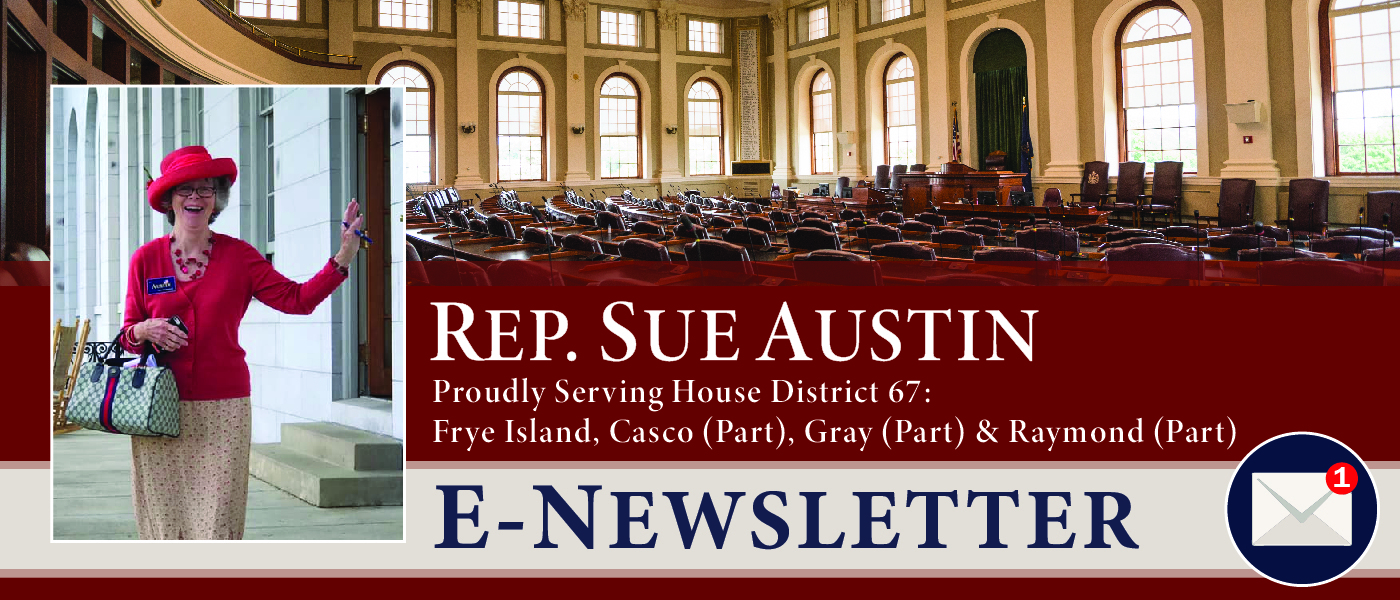 📝 E-Newsletter from Representative Sue Austin