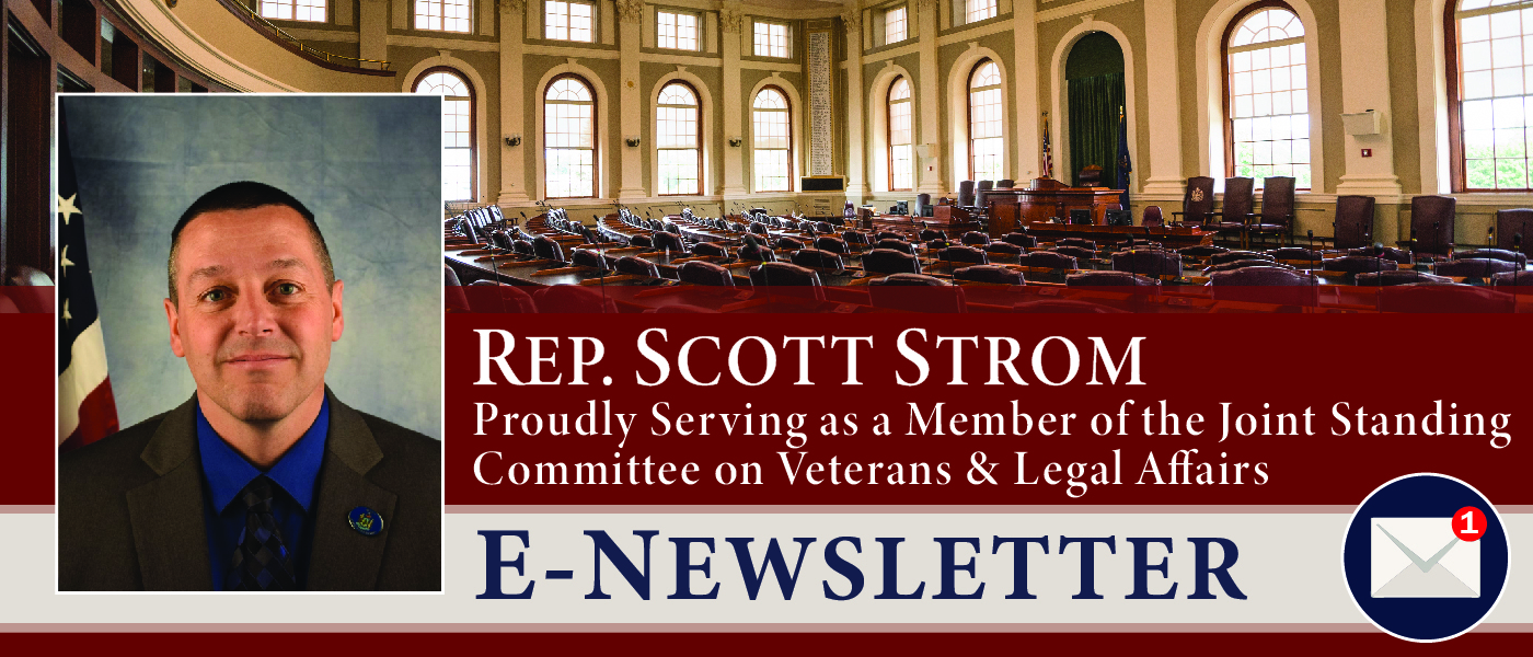 ️State News Update from Representative Scott Strom