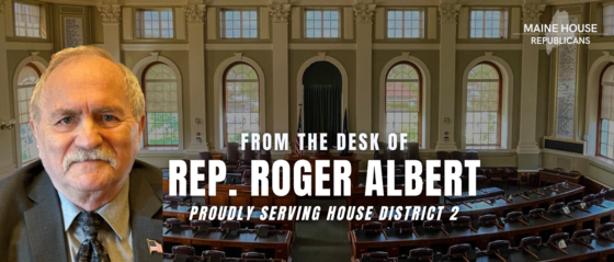 Weekly E-News from Rep. Roger Albert