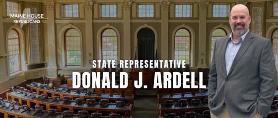 Weekly E-News from Rep. Donald J. Ardell