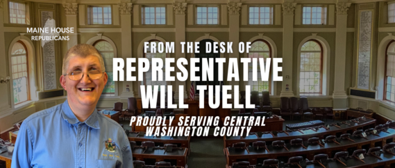 Rep. Tuell's Weekly E-News Update