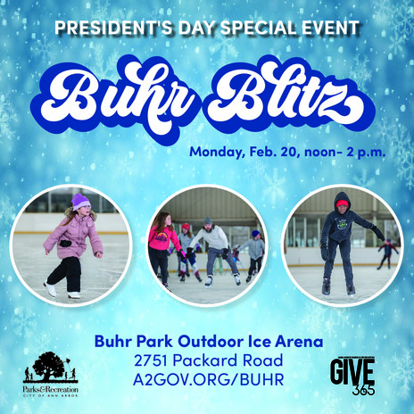 Buhr Blitz is back! Skate with us on President's Day