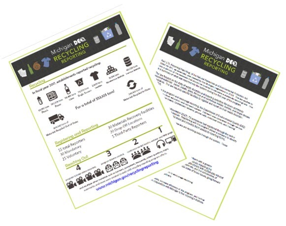 Check out the 2017 Recycling Reporting Program Annual Report