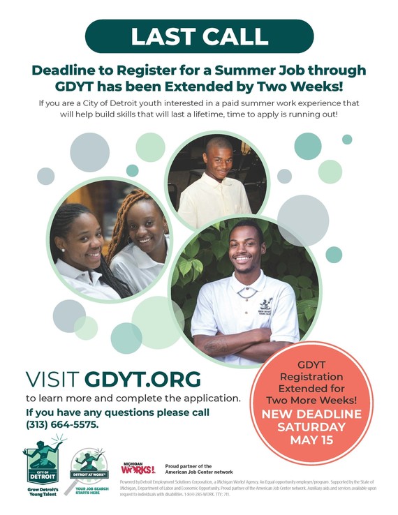 2021 GDYT Sign Up Extended!!