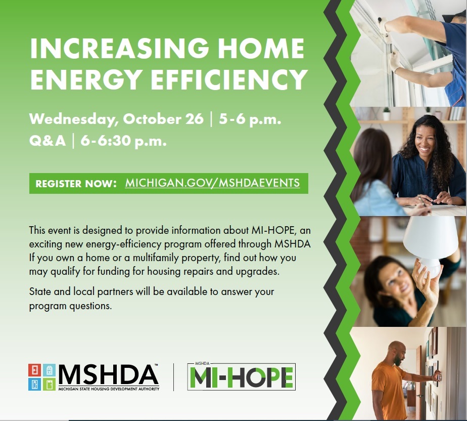Please join MSHDA for this important event