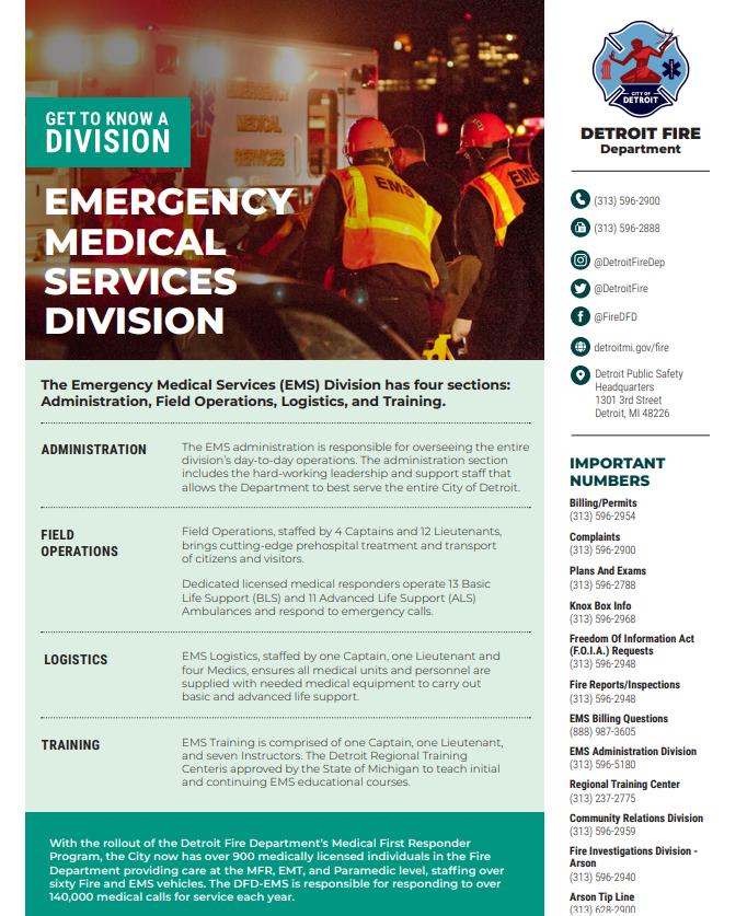Detroit Fire Department - 2023 Newsletter