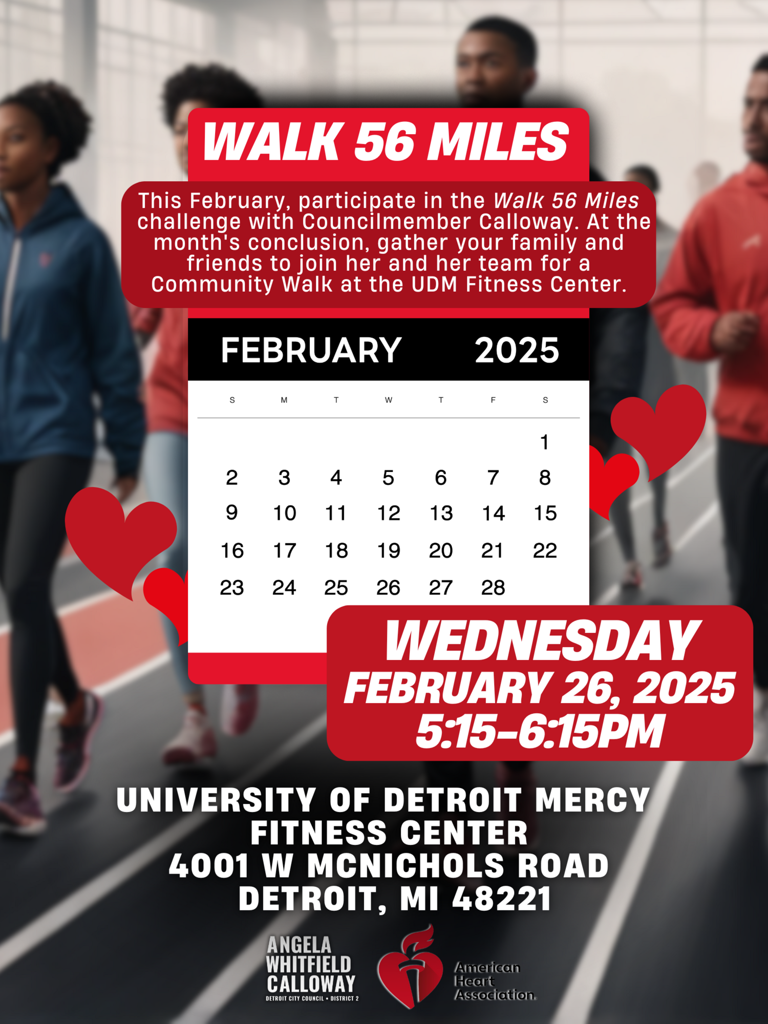 Announcements from the Office of Councilmember Angela Whitfield Calloway