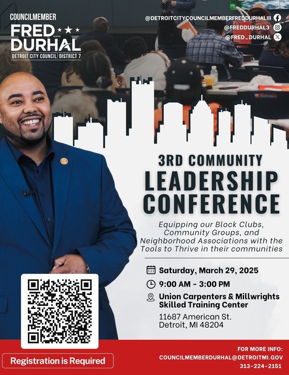 Happening Saturday Mar 29th - 3rd Community Leadership Conference!