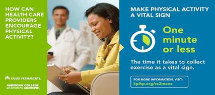 FW: Prescription to Move Campaign Urges Health Care Providers to ...