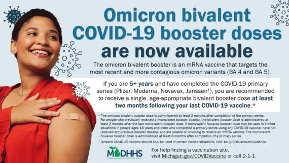 Respiratory Season, Single Dose Bivalent Boosters, Updated Monkeypox ...