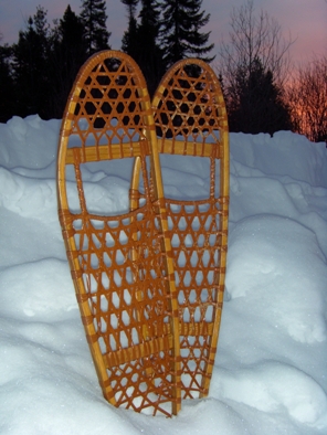 Snowshoe-lacing workshop at Michigan Iron Industry Museum in Negaunee ...