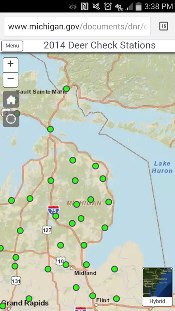 Info on deer check station locations, new deer check locator for ...
