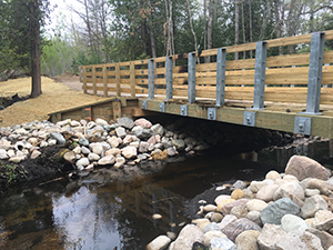 Ham Creek bridge replacement completed; DNR seeks info on fire set to ...