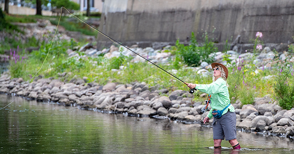 Learn how to fly fish Saturday at Wolf Lake