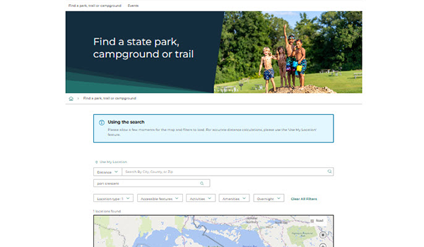 DNR officially launches all-new RecSearch website!