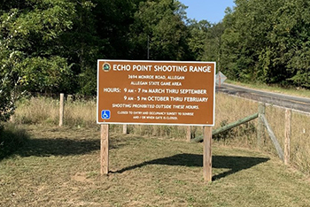 Echo Point Shooting Range to close Sept. 7-17 for site improvements