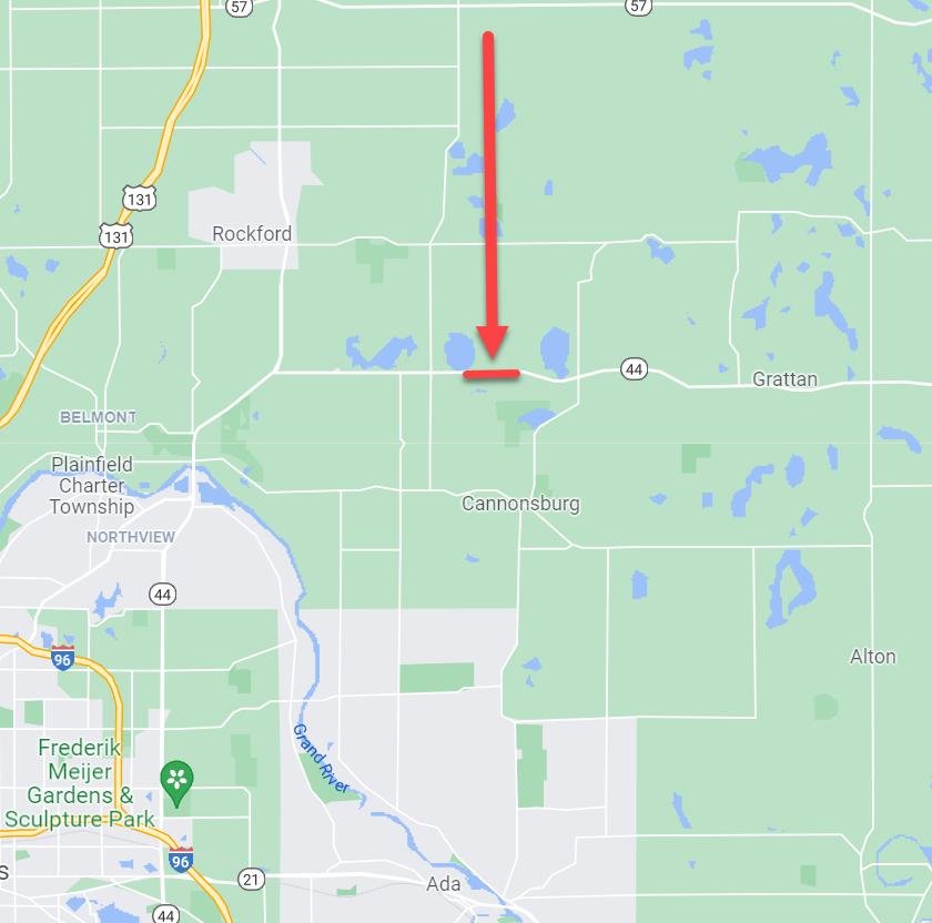 Lane closures: WB M-44 (Belding Road), Kent County, November 9