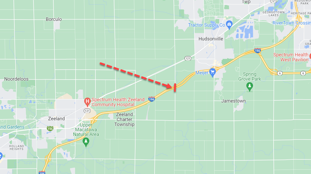 Update- Lane closures: 48th Ave. under I-196, Ottawa County, May 2-4