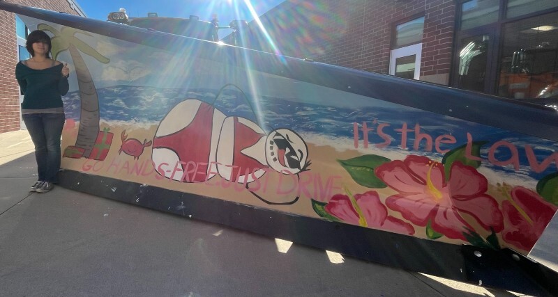 NEWS - Students unveil creative artwork in MDOT's Paint the Plow ...