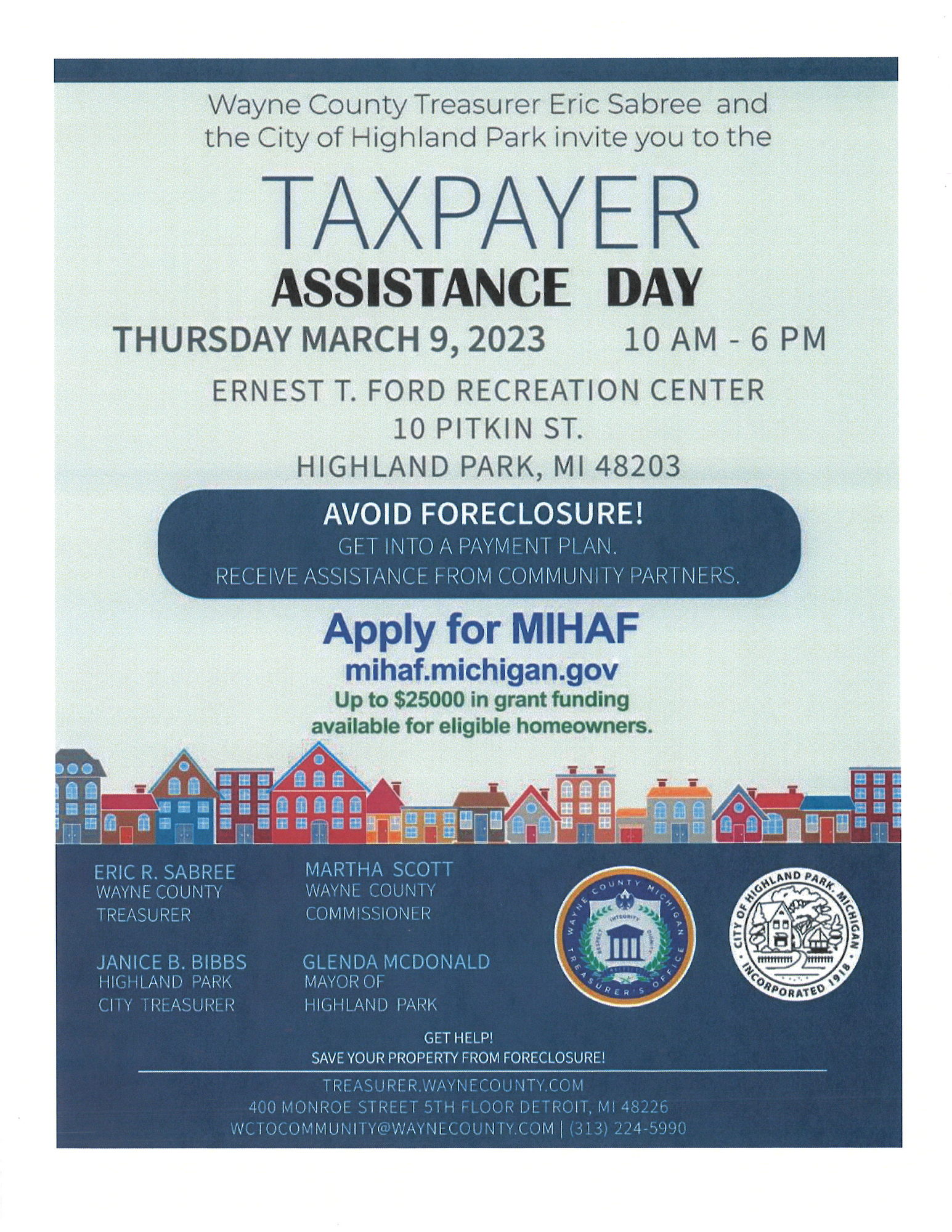 Taxpayer Assistance Day! March 9th
