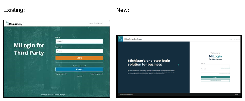 MiLogin for Third Party to become MiLogin for Business