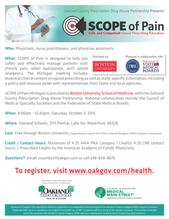 Free Training for Physicians / Dentists / Nurses on Safe, Competent ...