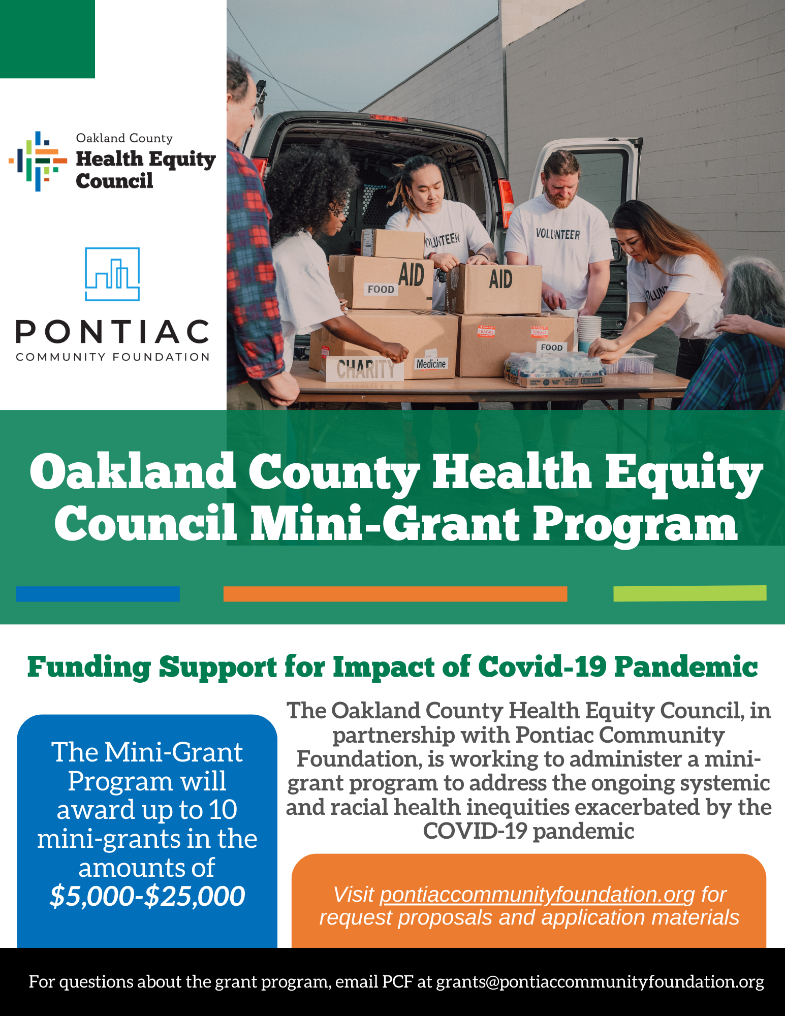 Reminder! Apply for the Oakland County Health Equity Mini-Grant by ...