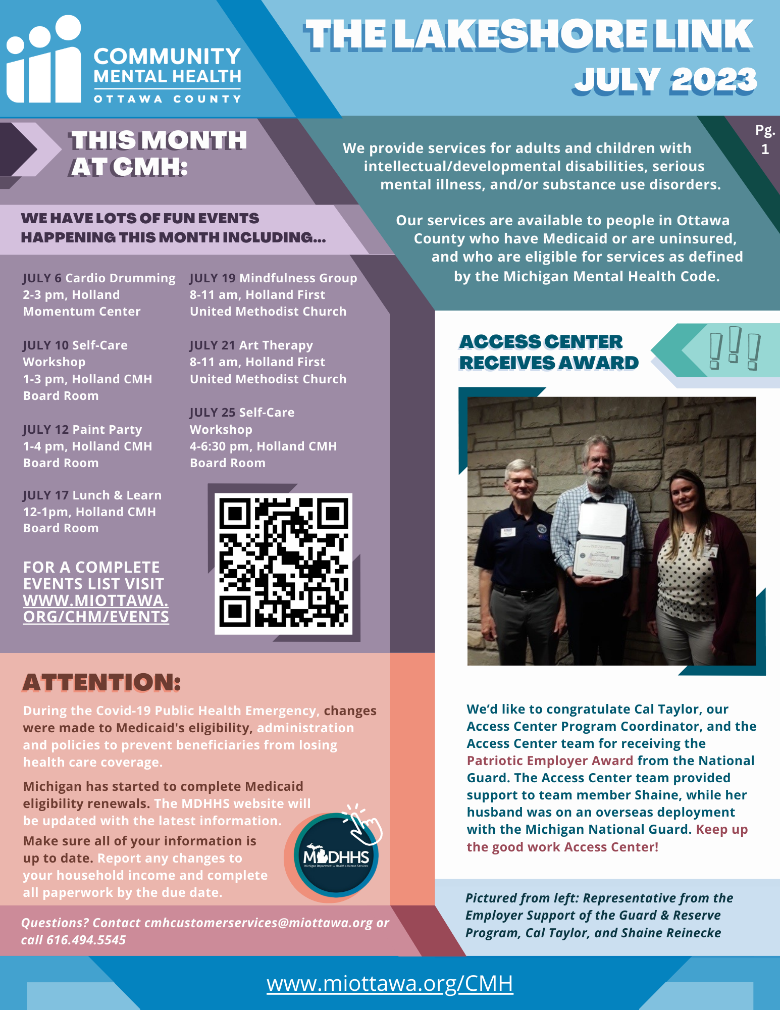 CMH Lakeshore Link July 2023!